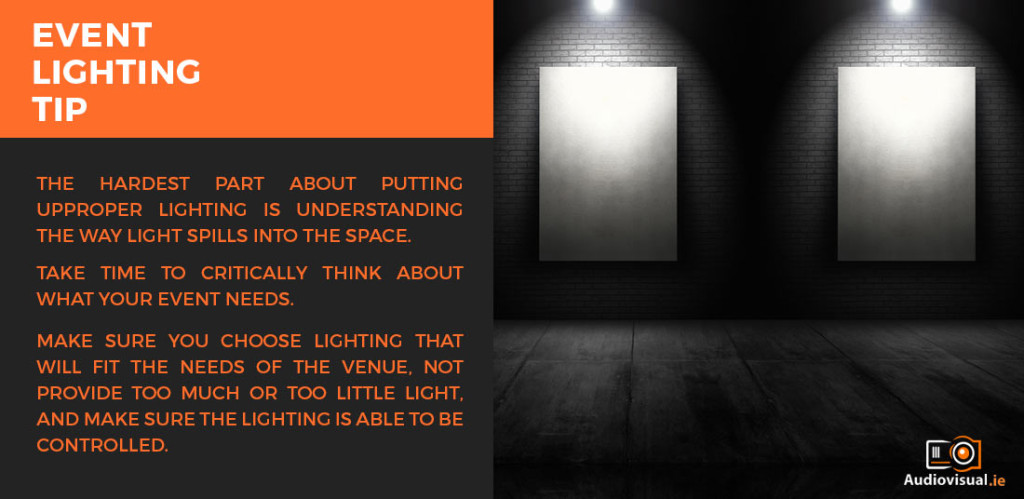 Event Lighting Basics To Consider For Your Next Event