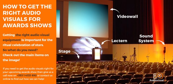 Audio Visual Technology & The Award Ceremony - Looking At The Stars!