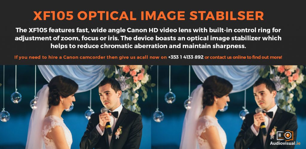 Canon XF105 Camcorder: A Work of Art | Audio Visual Dublin