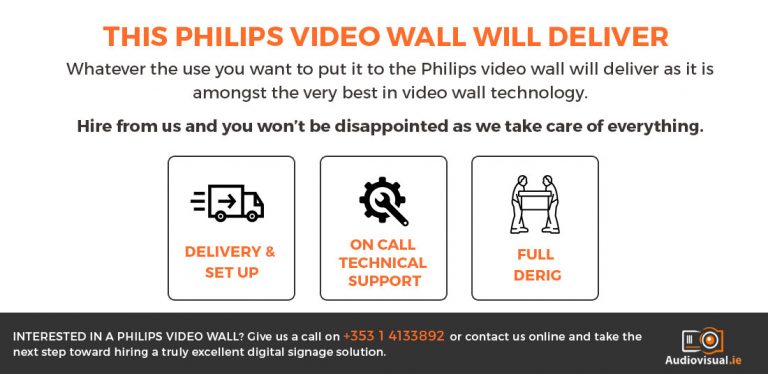 Philips Video Wall BDL5588XC - The Complete Digital Signage Solution