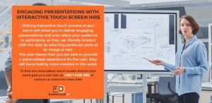 Interactive Touch Screen Hire | Audio Visual Rental Ireland
