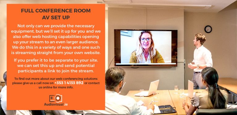 Conference Room Audio Visual Equipment - Getting Your Point Across
