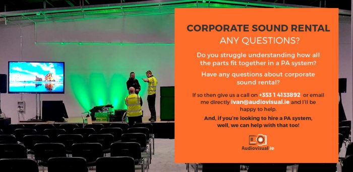 Corporate Sound Rental - Top 5 Sound Rental Products